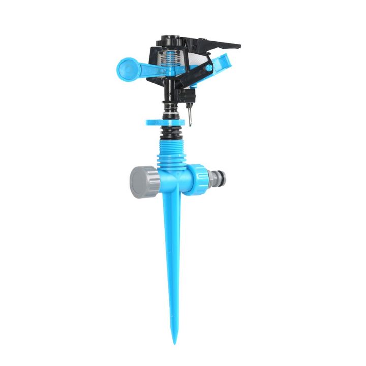 Adjustable Rotating water sprinkler farm sprinklers With plastic spike ...