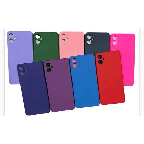 SAMSUNG GALAXY A02 Silky Liquid Silicone Phone Case is designed to ...