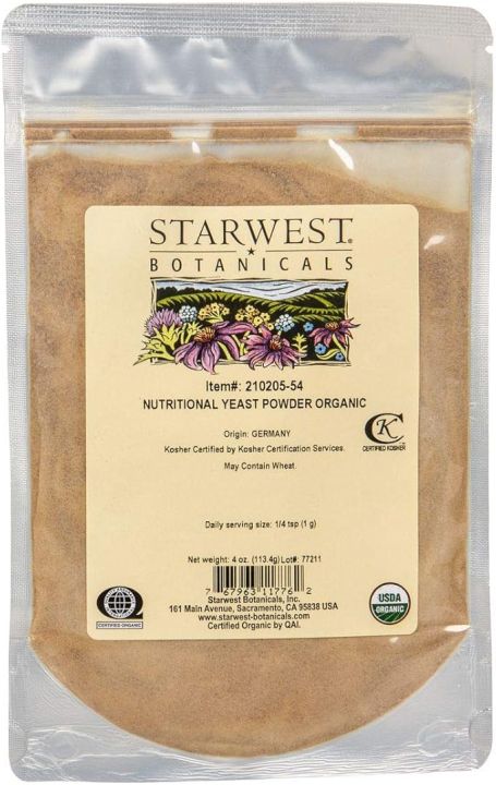 Organic Nutritional Yeast Powder - 4 oz | Daraz.pk