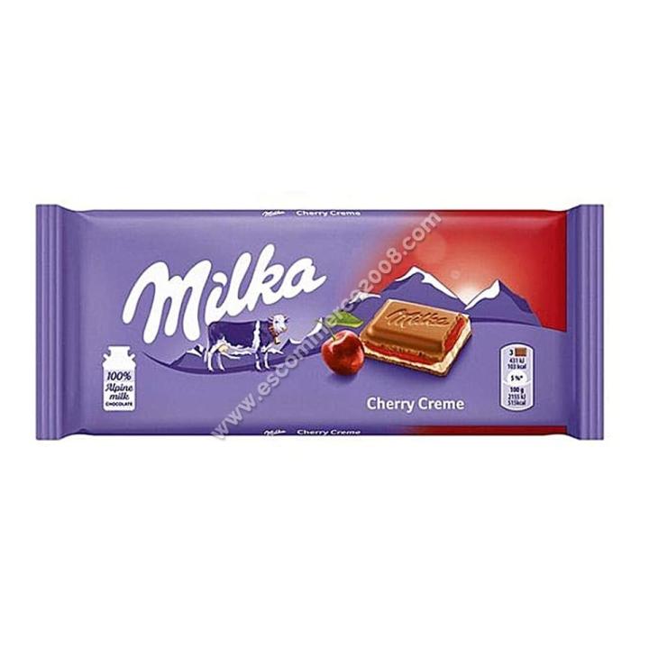 Milka Chocolate Cherry Cream 100g | Daraz.pk