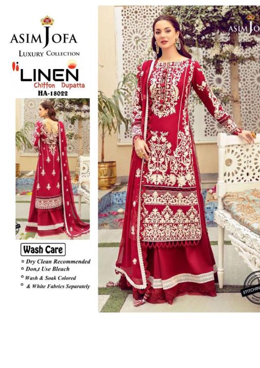 3pc linen un-stich suit for women New Design 2021 | Daraz.pk