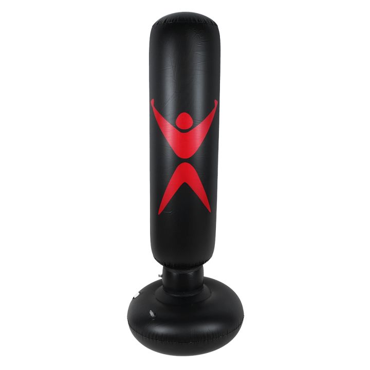 PVC Fitness Hit Sandbag Adults Children Inflatable Column Tumbler ...