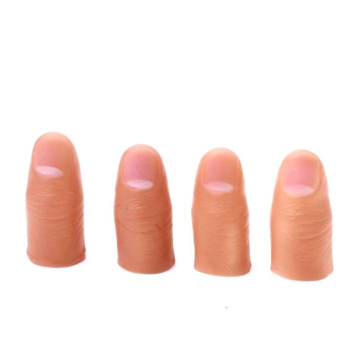 Funny Toys Magican Gifts Fake Thumb Tip Props Trick Street Trick Thumb ...