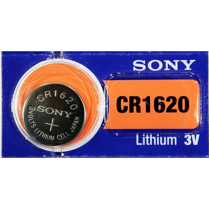 Sony Original 1 Pcs CR1620 Lithium Battery Coin Cell 3V. | Daraz.pk