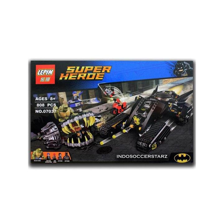 Batman Batmobile vs Killer Croc Sewer Smash Building Blocks | Daraz.pk