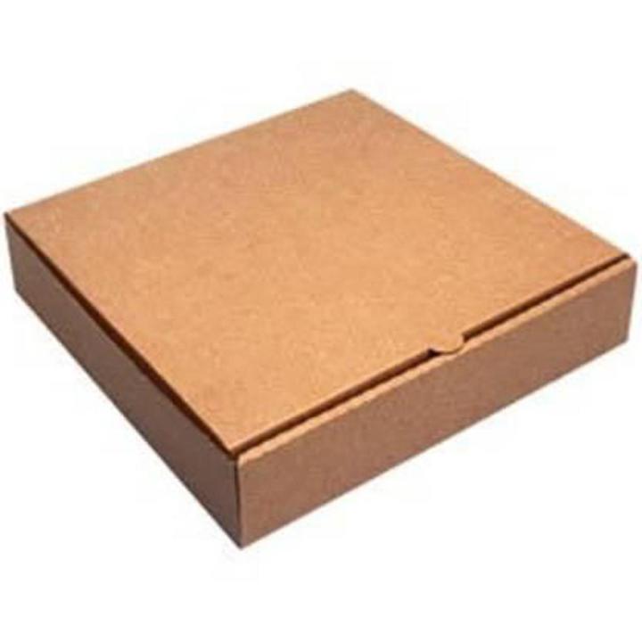 bundle of 10 boxes ( 7 to 8 inch ) pizza box | Daraz.pk