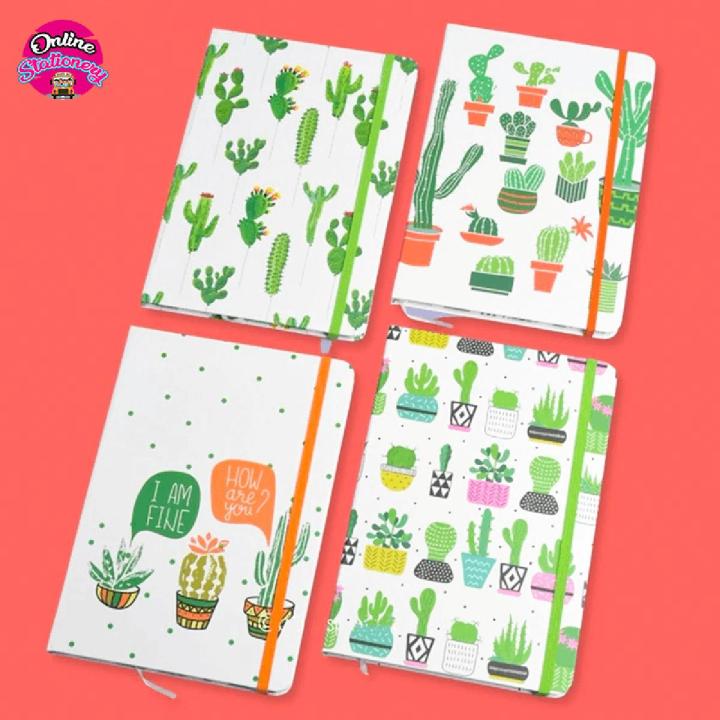 Cute Cactus Journal Notebooks A5 Size | Daraz.pk