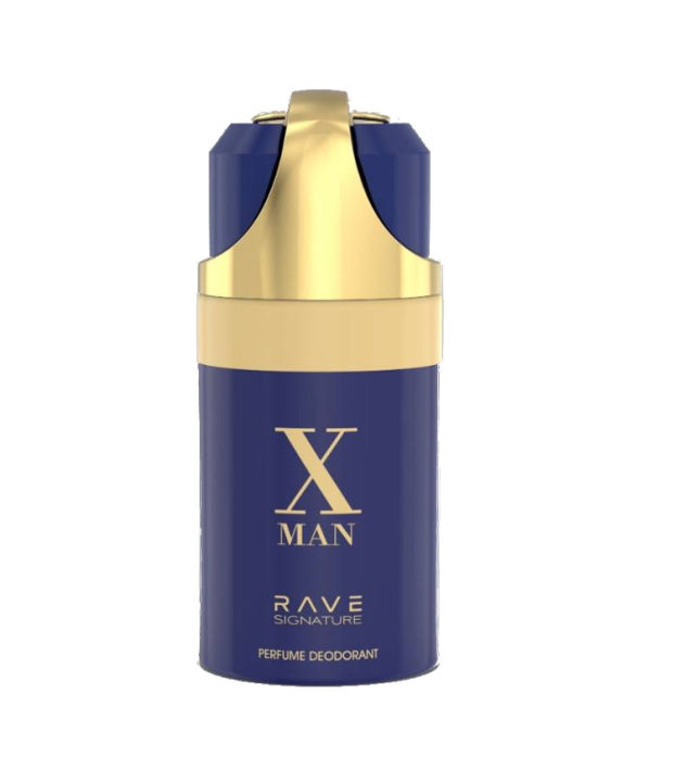 Rave Signature X Man Perfume Deodorant Body Spray For Men 250ml | Daraz.pk