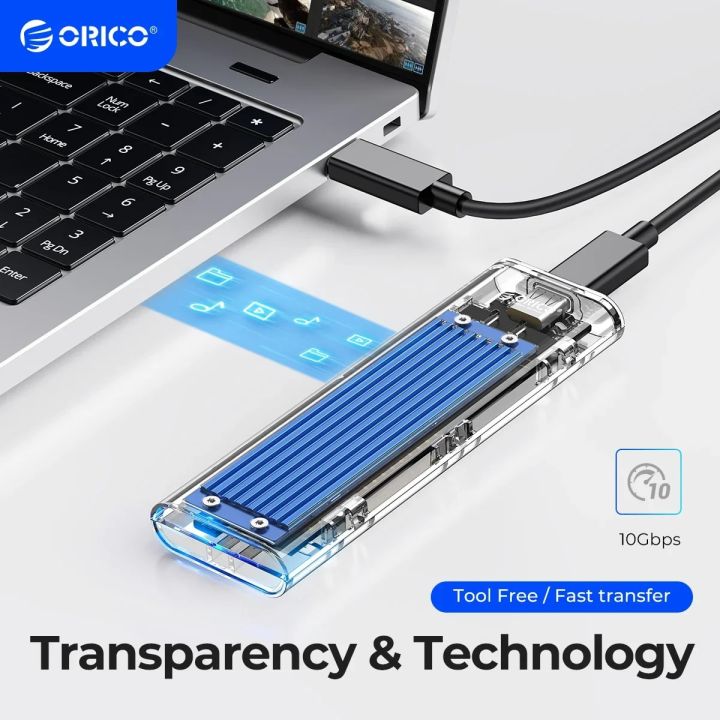 ORICO M2 SSD Case NVME SATA SSD Enclosure Tool Free 10Gbps M.2 to USB ... ORICO M2 SSD Case NVME SATA SSD Enclosure Tool Free 10Gbps M.2 to USB ...