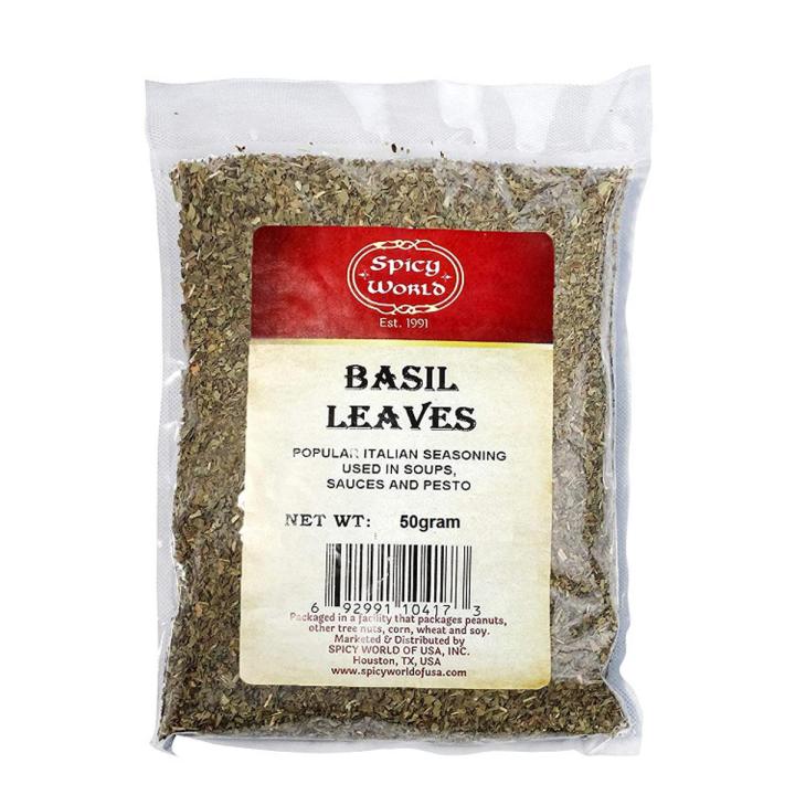 Organic Dried Basil Leaves (50 gm) - Natural | Daraz.pk