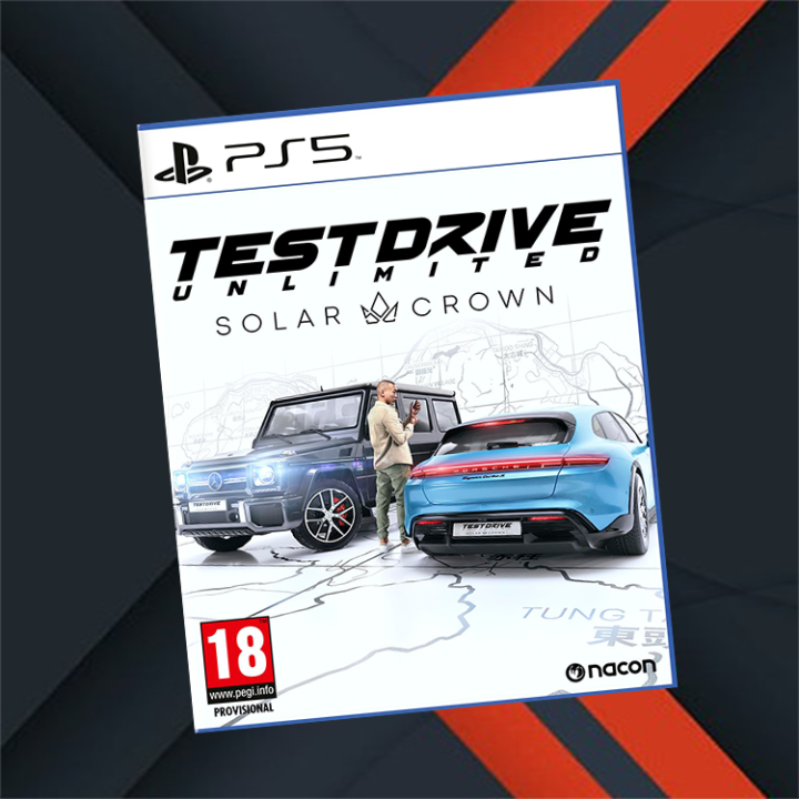 PLAYSTATION 5 DVD TEST DRIVE UNLIMITED SOLAR CROWN PS5 GAME | Daraz.pk