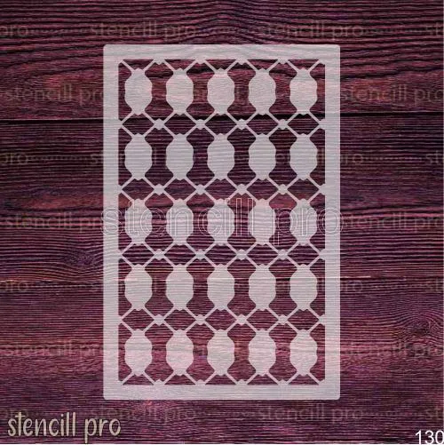 Pizzazz Pattern Stencil for Wall Painting Scrapbook Coloring Embossing ...
