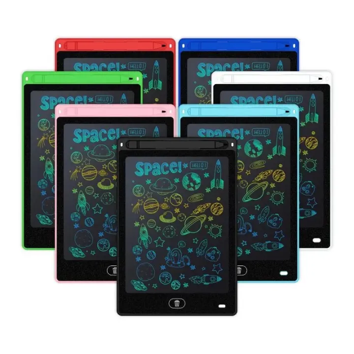 LCD Writing Tablet for Kids: LCD 8.5 Inch Multicolor Drawing Pad ...