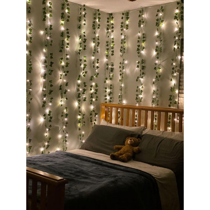 Artificial Bail Fairy Lights String for Home Decoration (7 ft Long each ...