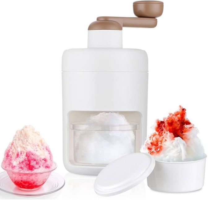 Manual Ice Crusher Machine with Ice Box Mold for Home Portable Ice ...
