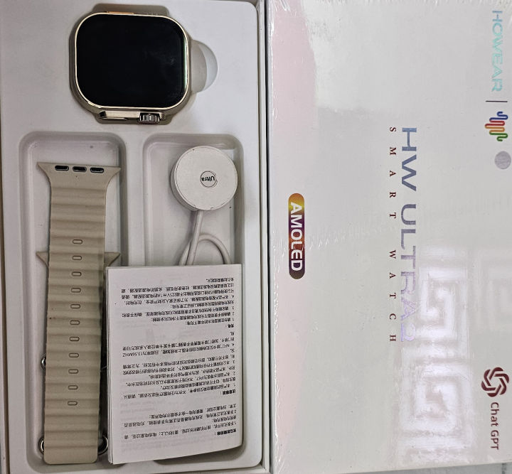 HOWEAR Ultra 2 smartwatch | builtin chat GPT | amoled display ...