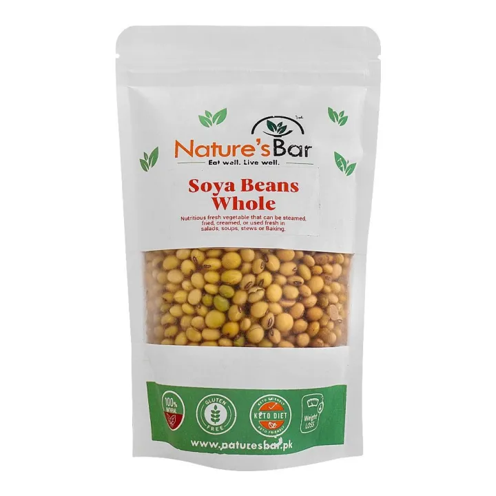 Nature's Bar Soya Beans Whole, Organic Soya With High Fiber Supplement ...