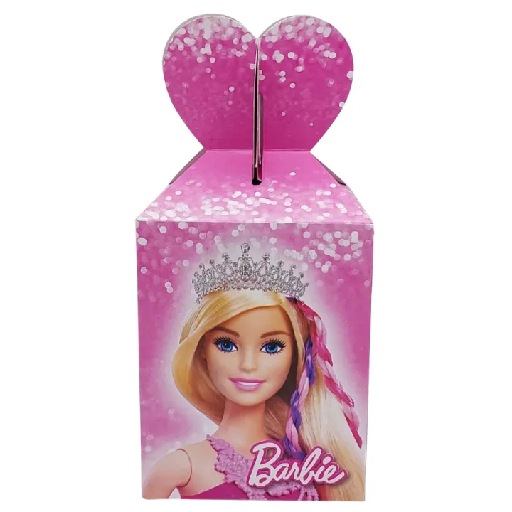 Barbie Goody Box - 7 x 4 Inch - Gift Box - Barbie Theme - Pink - Girls ...