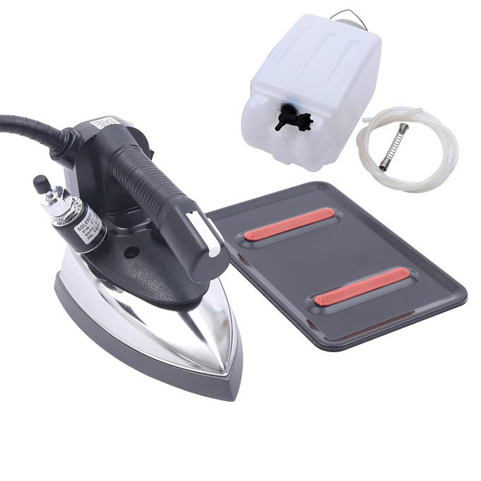 Commercial Steam Iron with Water Bottle Gravity Feed Steam Press Iron ...