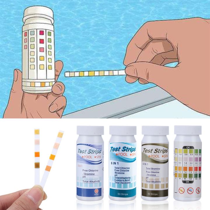 Alkalinity Health Monitors Swimming Pool Chlorine Chlorine Dip Test ...