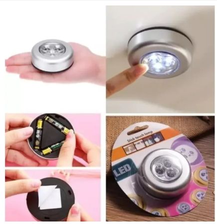 Multipurpose, Self Stick Touch Lamp LED Tap Light | Daraz.pk