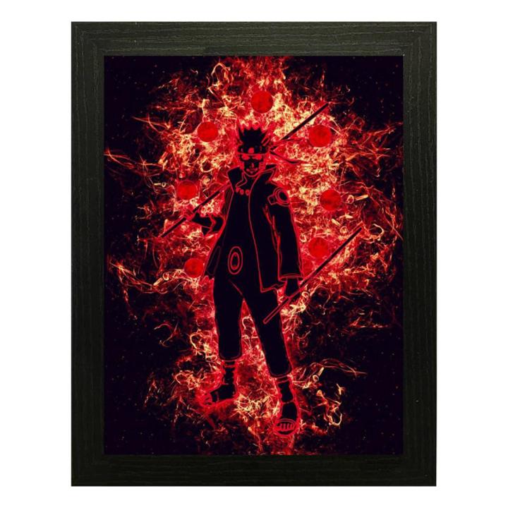Naruto Anime Poster Frame, Framed Anime Naruto Posters - Raqeeq OFD160 ...