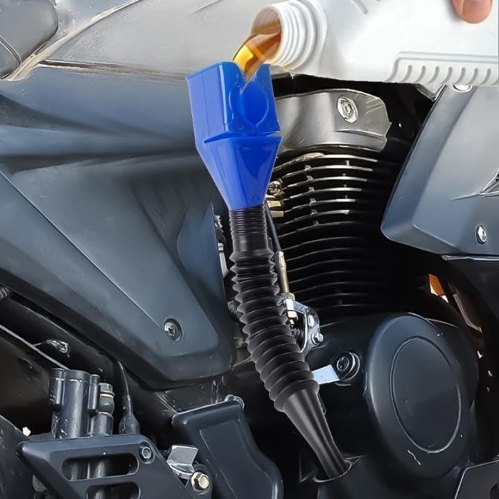 Portable Draining Tool, Spill-Free, Hand-Free Snap Funnel, Universal ...