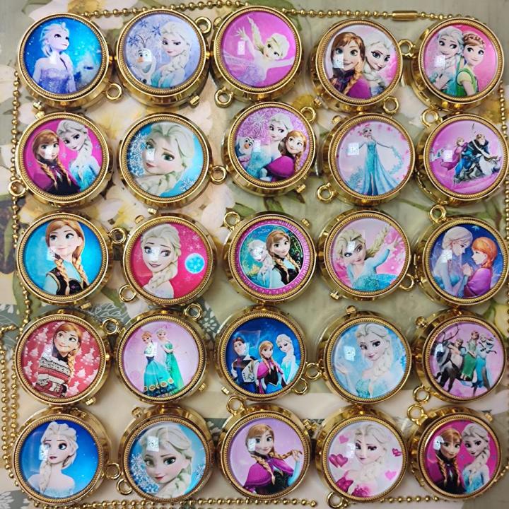 Pocket Watch Cartoon Gyro Rotating Pocket Watch Children Student Men's ...