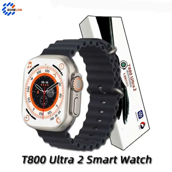 T800 Ultra 2 Smart Watch Ultra 9 Series Bluetooth Call Smartwatch Heart ...