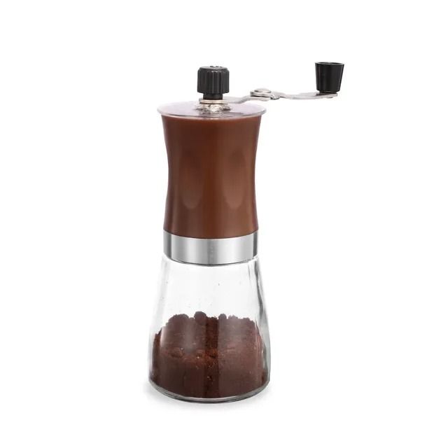Manual Hand Coffee Grinder Portable Transparent Grinder Home Outdoors ...