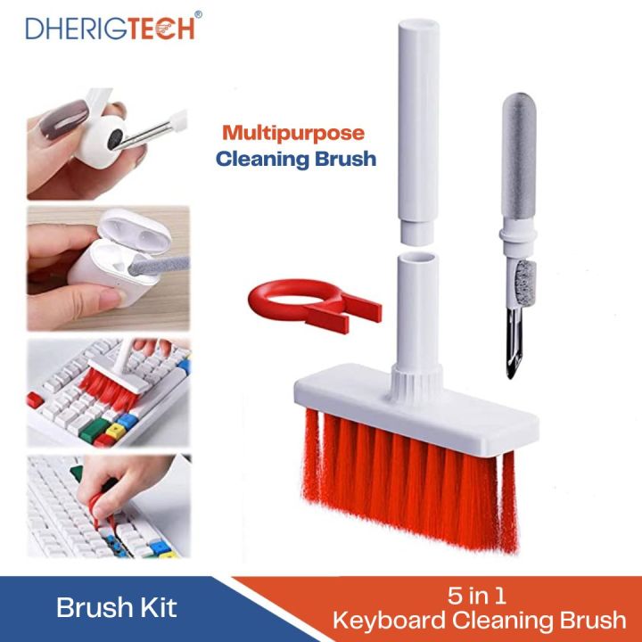 DherigTech Keyboard Cleaning Brush Computer Earphone Cleaning tools ...