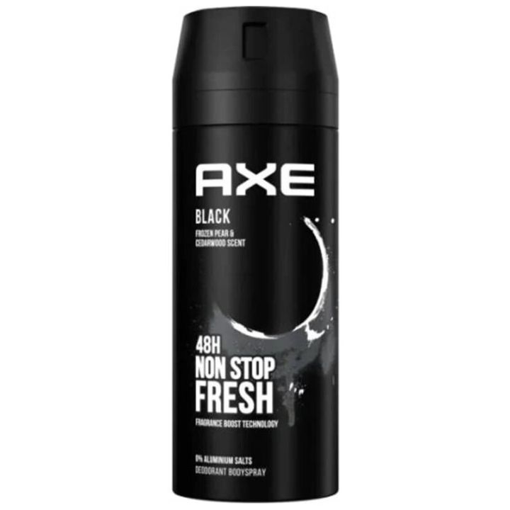 Axe Body Spray Black – 48H Freshness with Smooth & Subtle Fragrance ...