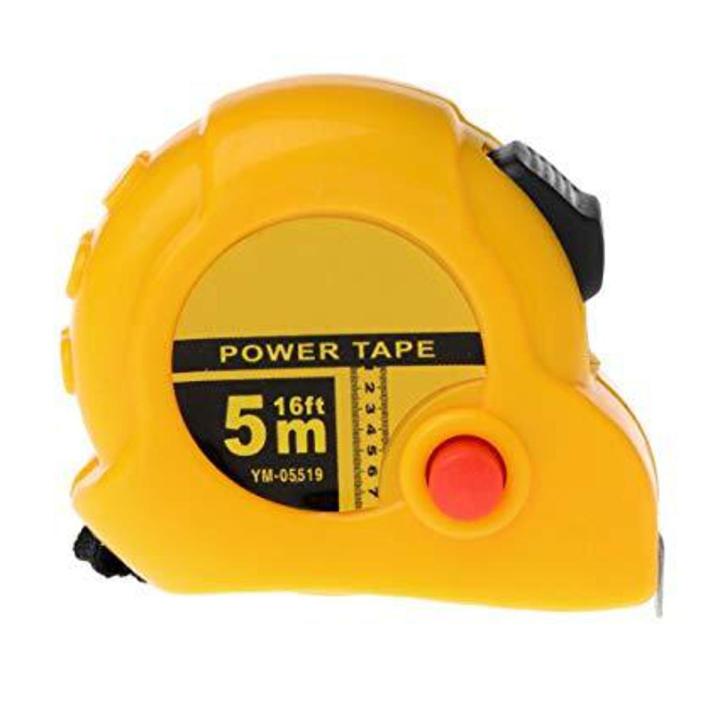 Retractable Ruler Steel Measuring Tape 5M/16Ft | Daraz.pk