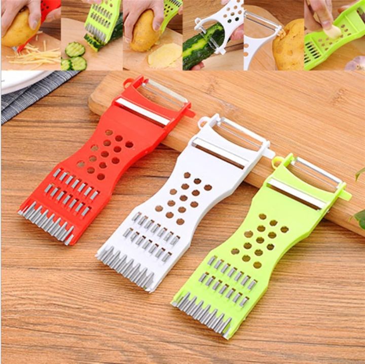 Cutter - Peeler - Julienne Peeler: Multipurpose Vegetable Fruit Cutter ...