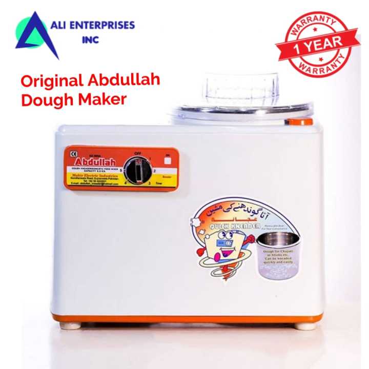 Original Abdullah Dough Maker Machine with Heavy Duty Motor, Model: AE-900A - Dough Kneading ...