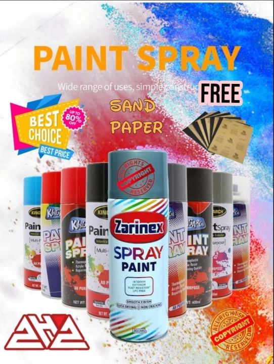 Spray Paint_Imported_For All Purpose_Best For Diy Projects | Daraz.pk