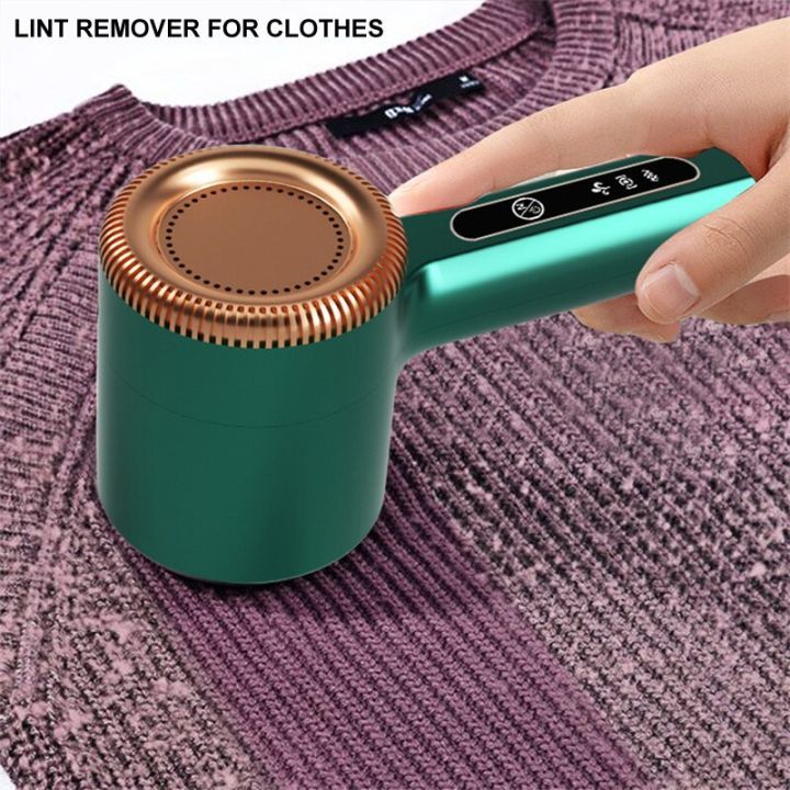 Rechargeable Electric Lint Remover Machine for Clothes , Fabric Shaver ...