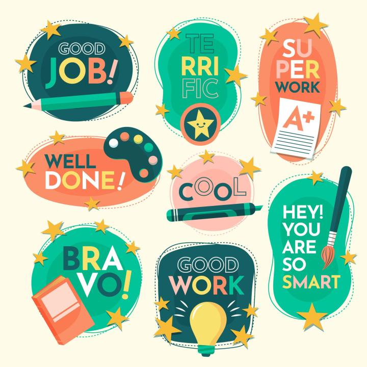 “Achievement Stars Reward Stickers – Celebrate Success with Fun and ...