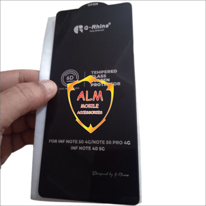 Infinix Note 40 4G Gorilla Super OG Hd+ Tempered Glass Protector Full ...