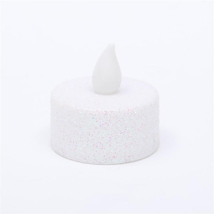 Round Shape LED Candles Tea Light Lamp Home Birthday Party Decoration ...