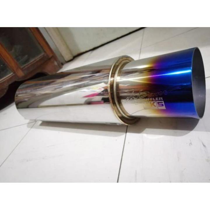 HKS EXHAUST SILENCER PIPE FOR ALL CARS /MEDIUM SIZE FOR ALL CARS | Daraz.pk