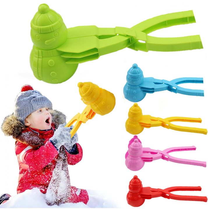 Indoor Outdoor Fun Winter Snow Toy for Christmas Snowman Shaped Winter ...