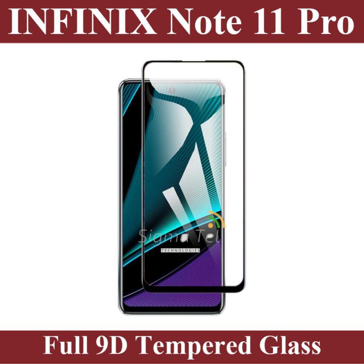Infinix Note 11 Pro 9D Glass Protector Tempered Glass Edge To Edge For ...