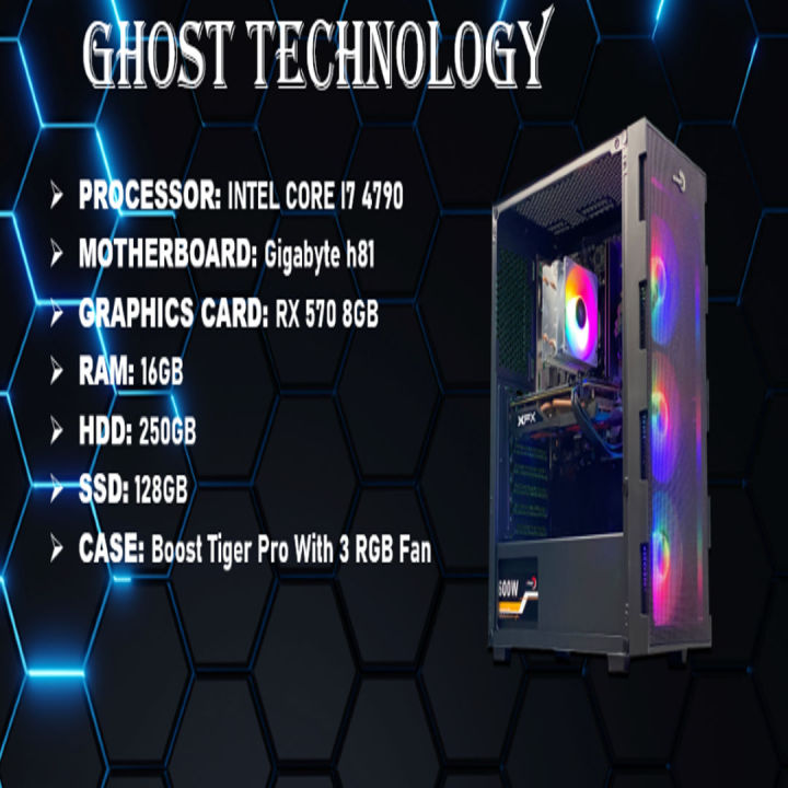 Intel Core i7 4790 4th generation with 8GB graphics card for high end ...