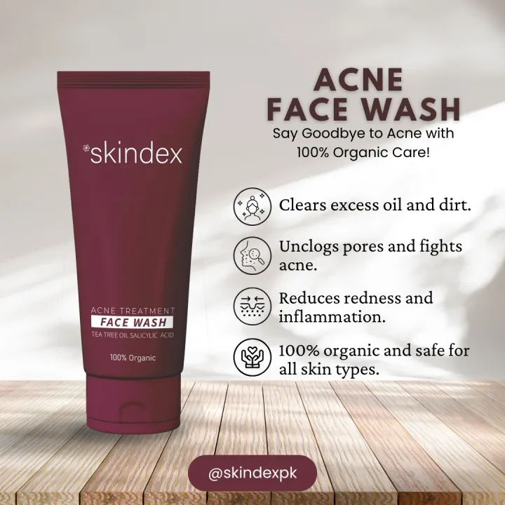 Acne Face washFighting Blackhead Removal Face Wash Benzoyl Peroxid 10% ...