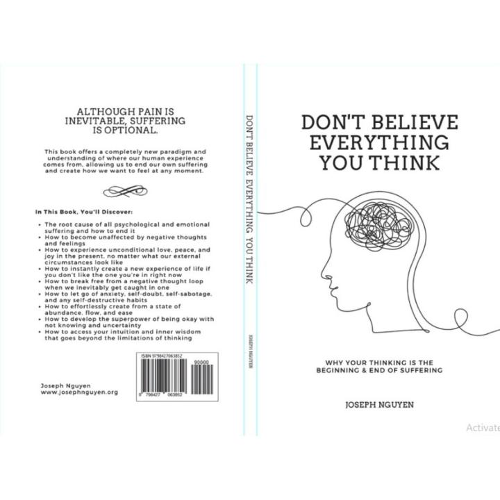 Don't Believe Everything You Think | Daraz.pk