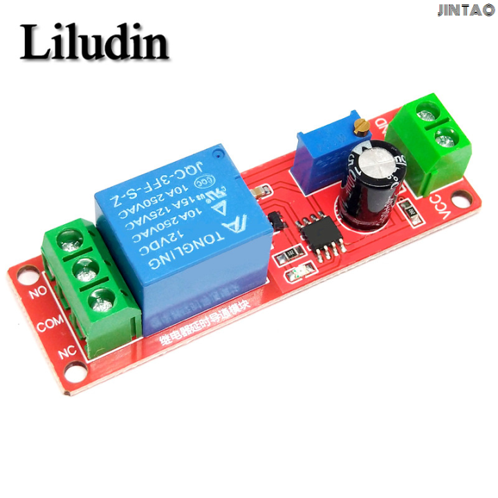 2022 DC 5V 12V Time Delay Relay NE555 Time Relay Shield Timing Relay ...