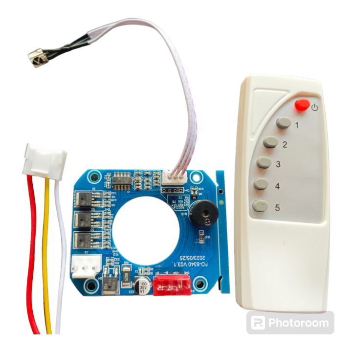 Universal Solar DC Ceiling Fan 12v Circuit Remote Speed Control kit | Daraz.pk