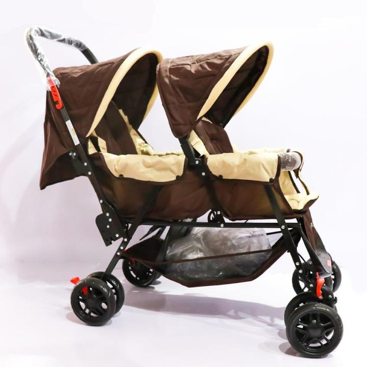 Angel Baby City Duo Twin Stroller Prams Tangems | Daraz.pk
