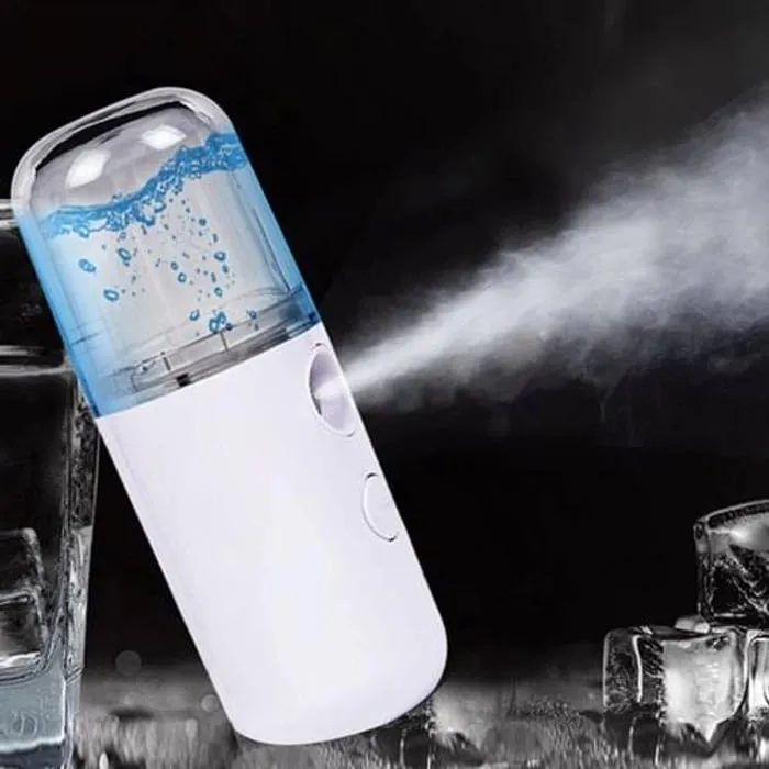 Nano Spray Mini Portable Face Steamer – USB Rechargeable Cool Mist ...